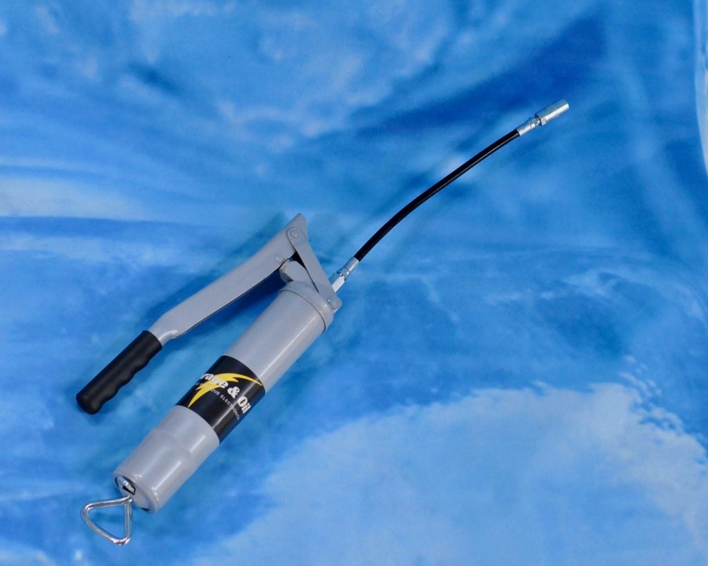 Manual grease pump for 400 gr cartridge. with flexible hose and high ...